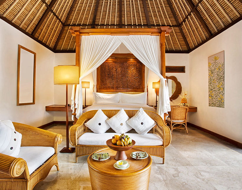 Luxury Partial Ocean View Villa with Pool | The Oberoi Beach Resort, Bali